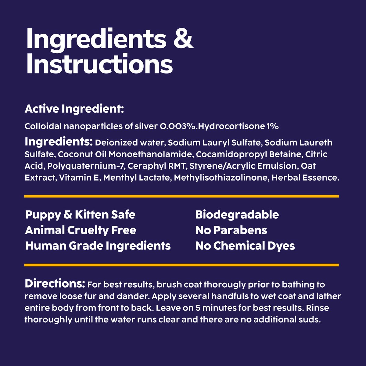 MIRACLE VET Medicated Dog Shampoo for Antibacterial Itchy Skin, Yeast ...