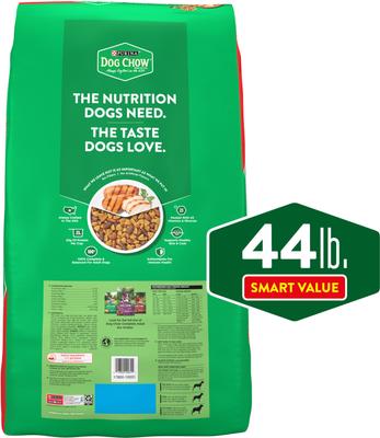 DOG CHOW Complete Adult with Real Chicken Dry Dog Food, 44-lb bag ...