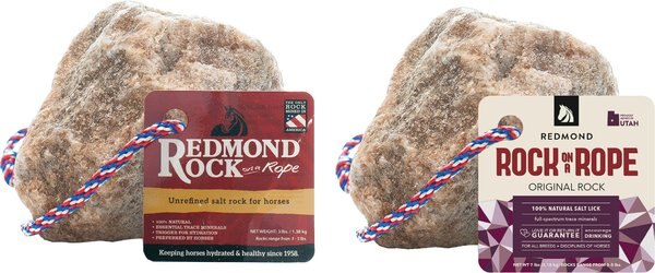 REDMOND Rock on a Rope Mineral Supplement for Farm Animals, 4-lb ...