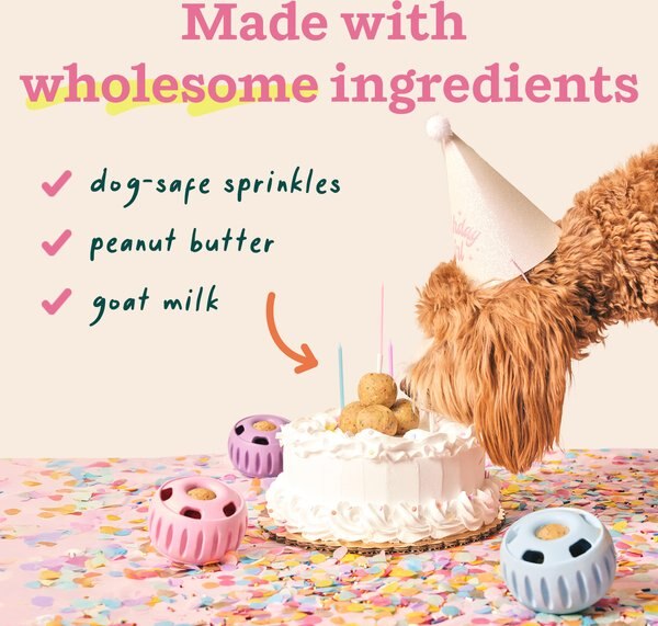 WOOF Pupsicle Pops Refills Peanut Butter Birthday Lickable Dog Treats ...