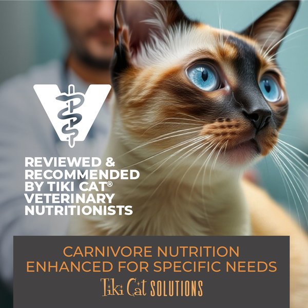 TIKI CAT Solutions Digestion Lamb & Egg Grain-Free Dry Cat Food, 5.6-lb ...