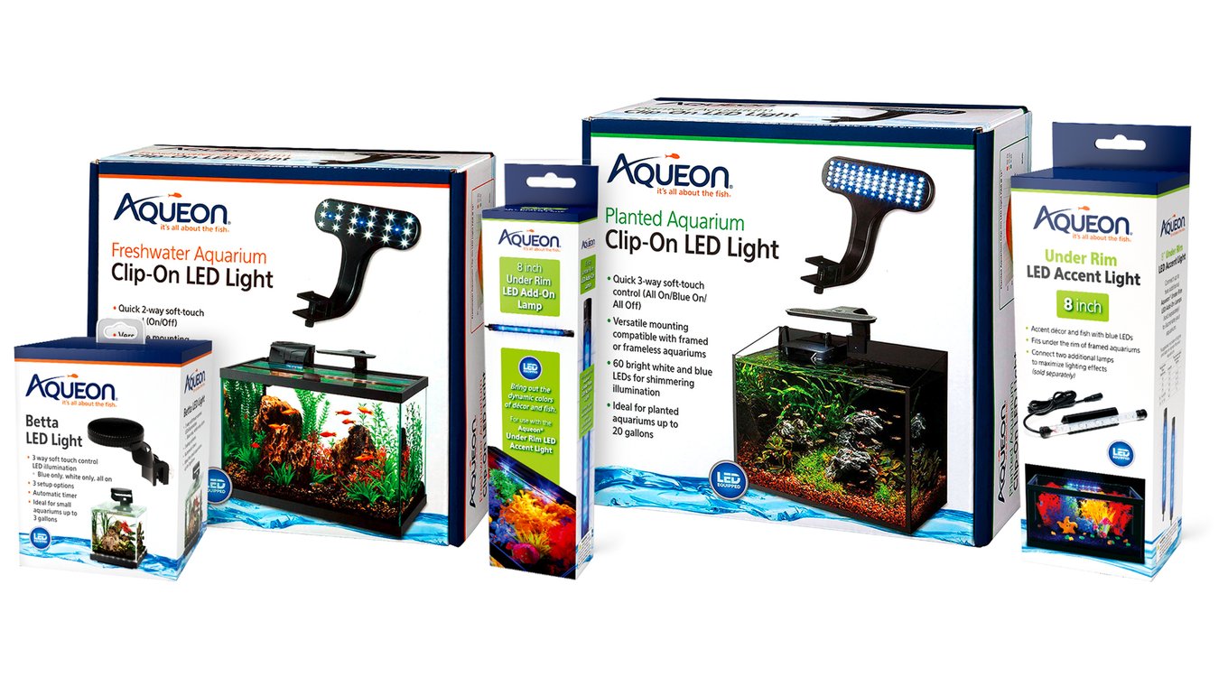 Out of Stock - AQUEON Planted Aquarium Clip-On LED Light - Chewy.com