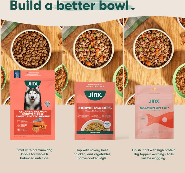 JINX Bone Browth Stew with Chicken & Vegetables Grain-Free Wet Dog Food ...