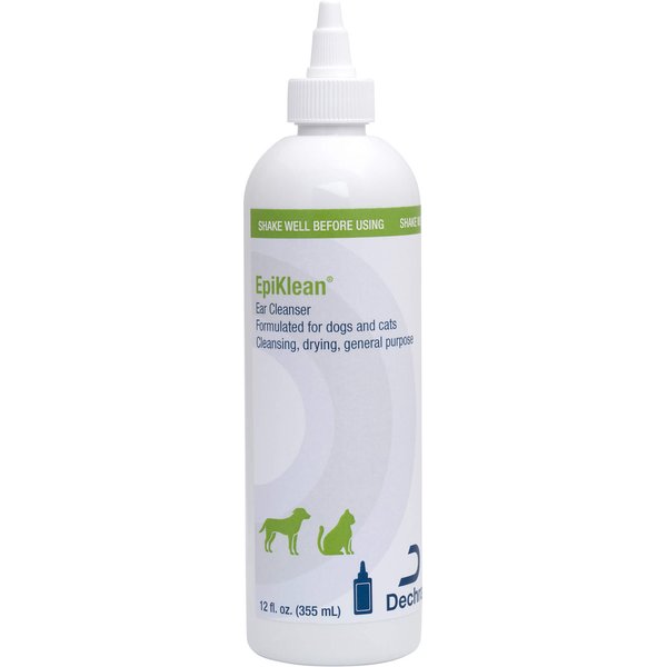EPIKLEAN Ear Cleanser for Dogs & Cats, 12-oz bottle - Chewy.com