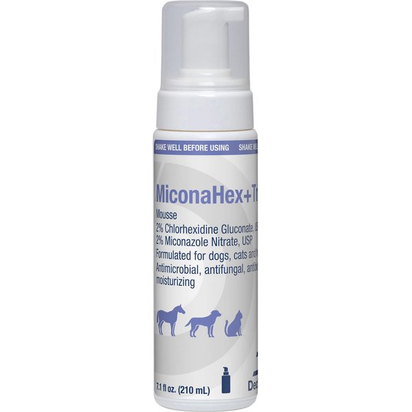 MICONAHEX+TRIZ Mousse for Dogs & Cats, 7.1-oz bottle - Chewy.com