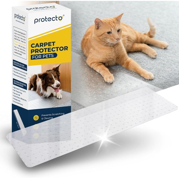 PRECIOUS TAILS Cat Scratching Sofa Guard Vegan Leather Furniture ...