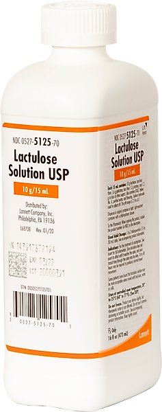 LACTULOSE (Generic) Oral Solution, 10g/15mL, 16-oz - Easy Refills | Chewy Rx