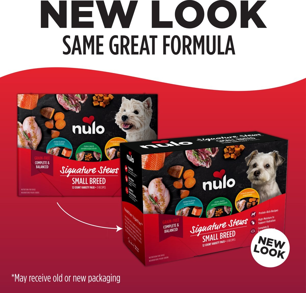 NULO Signature Stews Variety Pack Grain-Free Small Breed Wet Dog Food ...