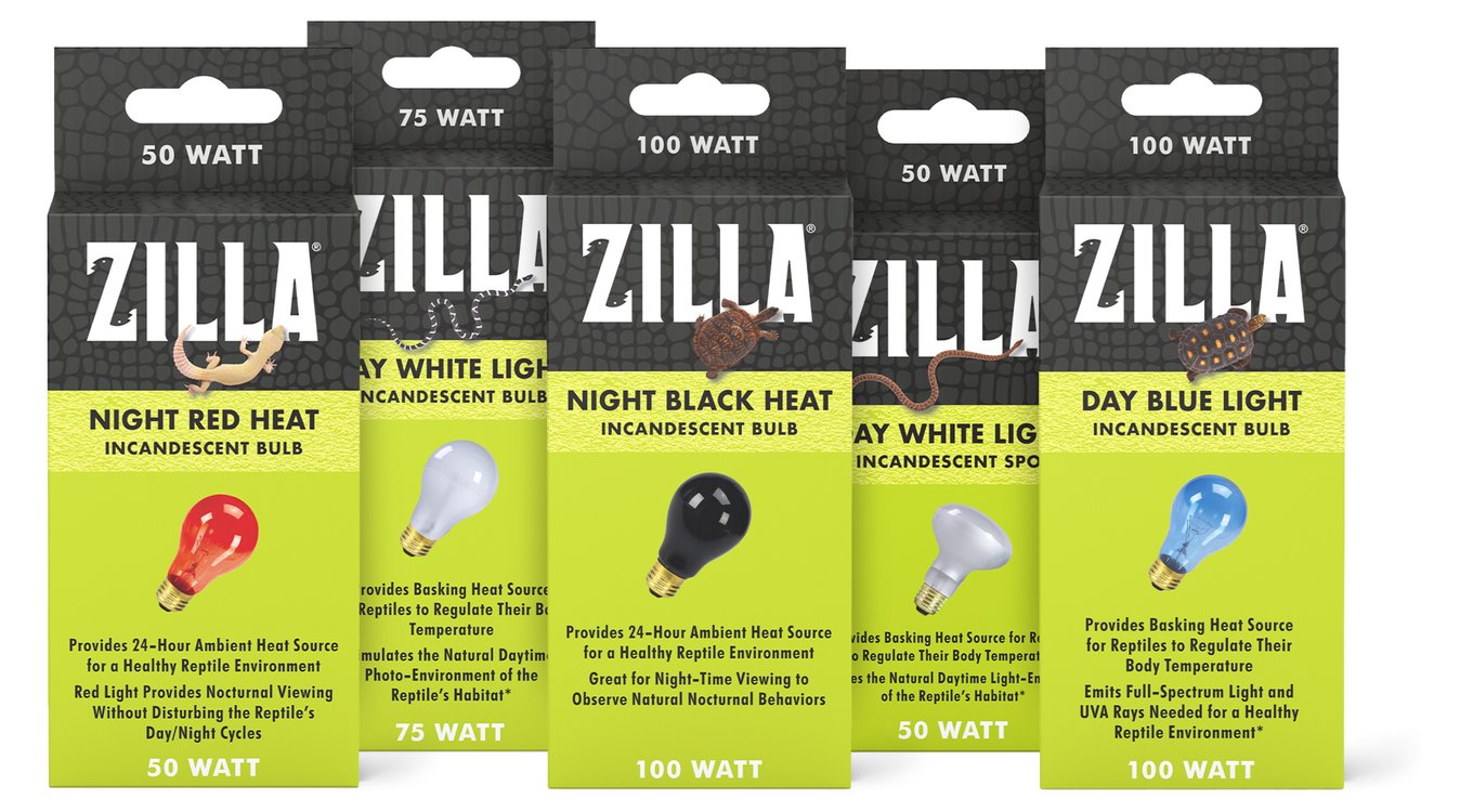 ZILLA Night Black Reptile Basking Bulb, 150-watt - Chewy.com