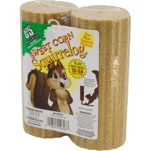 C&S Nut'n Sweet Corn Squirrelog Refill Squirrel Food, 32-oz - Chewy.com