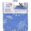 FRESH KITTY Floral Foam Cat Litter Mat, Jumbo, Blue - Chewy.com