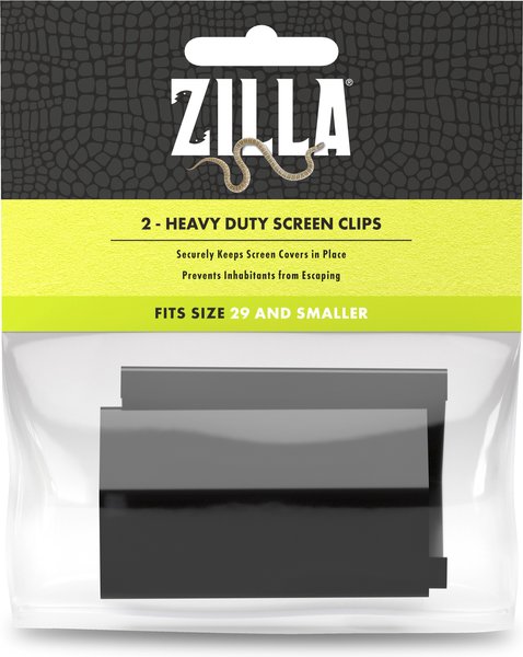 ZILLA Heavy Duty Terrarium Screen Clips, Small - Chewy.com