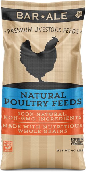 BAR ALE Non-GMO 16% Protein Soy & Corn-Free Layer Crumble Chicken Feed ...