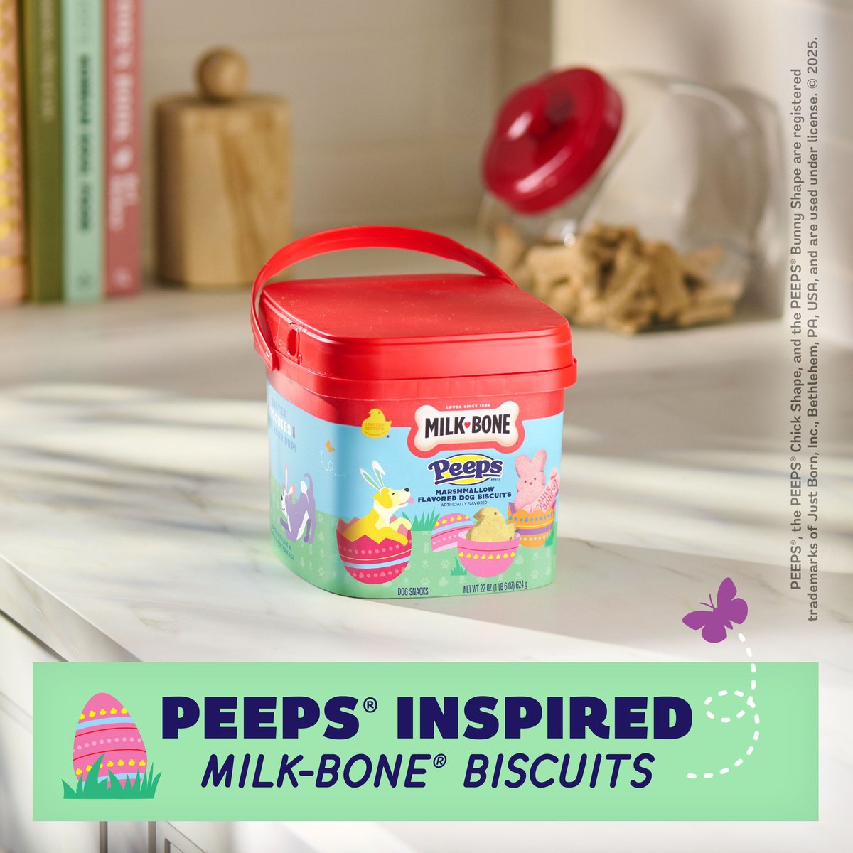 Temporarily Unavailable - MILK-BONE PEEPS Dog Treats, 22-oz pail - Chewy.com