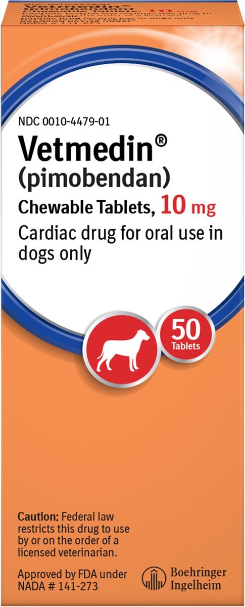 VETMEDIN (pimobendan) Chewable Tablets for Dogs, , 10-mg - Easy Refills ...