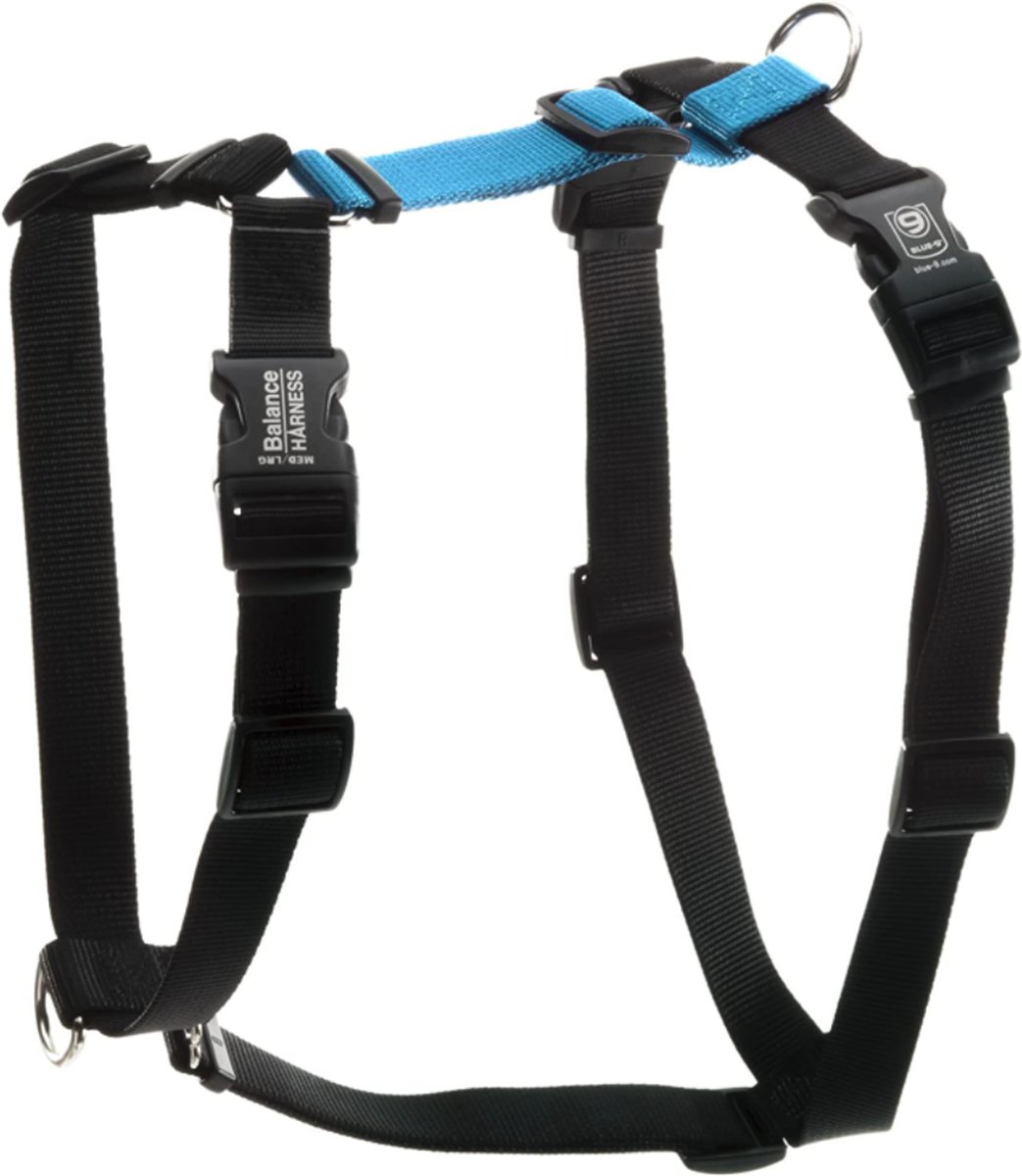 BLUE-9 Pet Products Buckle-Neck Balance Dog Harness, Sky Blue, X-Small ...