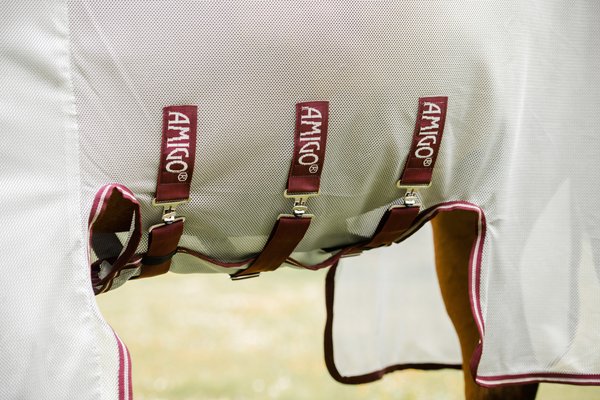 AMIGO Bug Buster Vamoose with No Fly Zone Horse Fly Sheet, Silver with ...