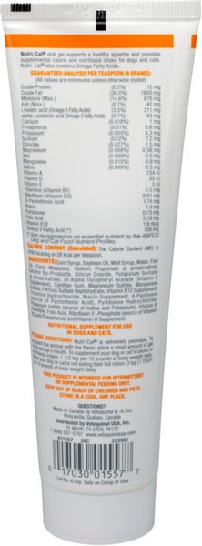 VETOQUINOL Nutri-Cal Gel High Calorie Supplement for Cats & Dogs, 2 ...