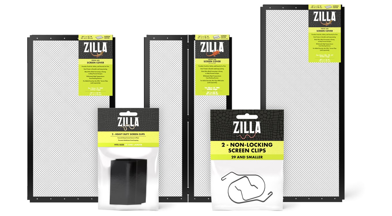ZILLA Fresh Air Screen Cover for Terrariums, 36-in - Chewy.com