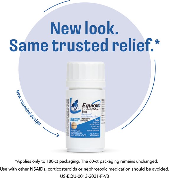 EQUIOXX (Firocoxib) Tablets for Horses, 57 mg - Easy Refills | Chewy Rx