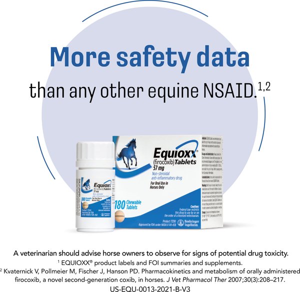EQUIOXX (Firocoxib) Tablets for Horses, 57 mg - Easy Refills | Chewy Rx