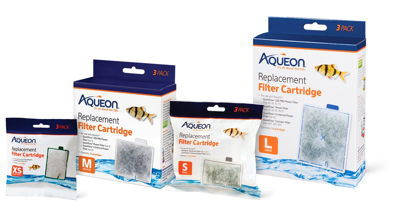 Out of Stock - AQUEON Small Replacement Filter Cartridge, 6 count ...