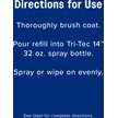 FARNAM Tri-Tec 14 Fly Repellent for Horses, 1-gal bottle - Chewy.com