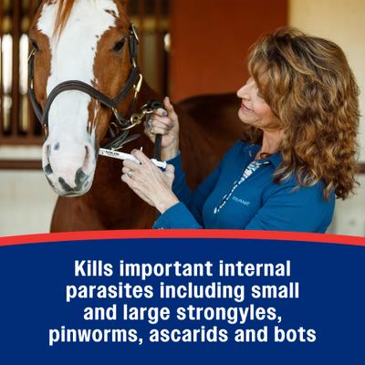 FARNAM Ivercare Ivermectin 1.87% Paste Horse Dewormer, Apple Flavor, 0. ...