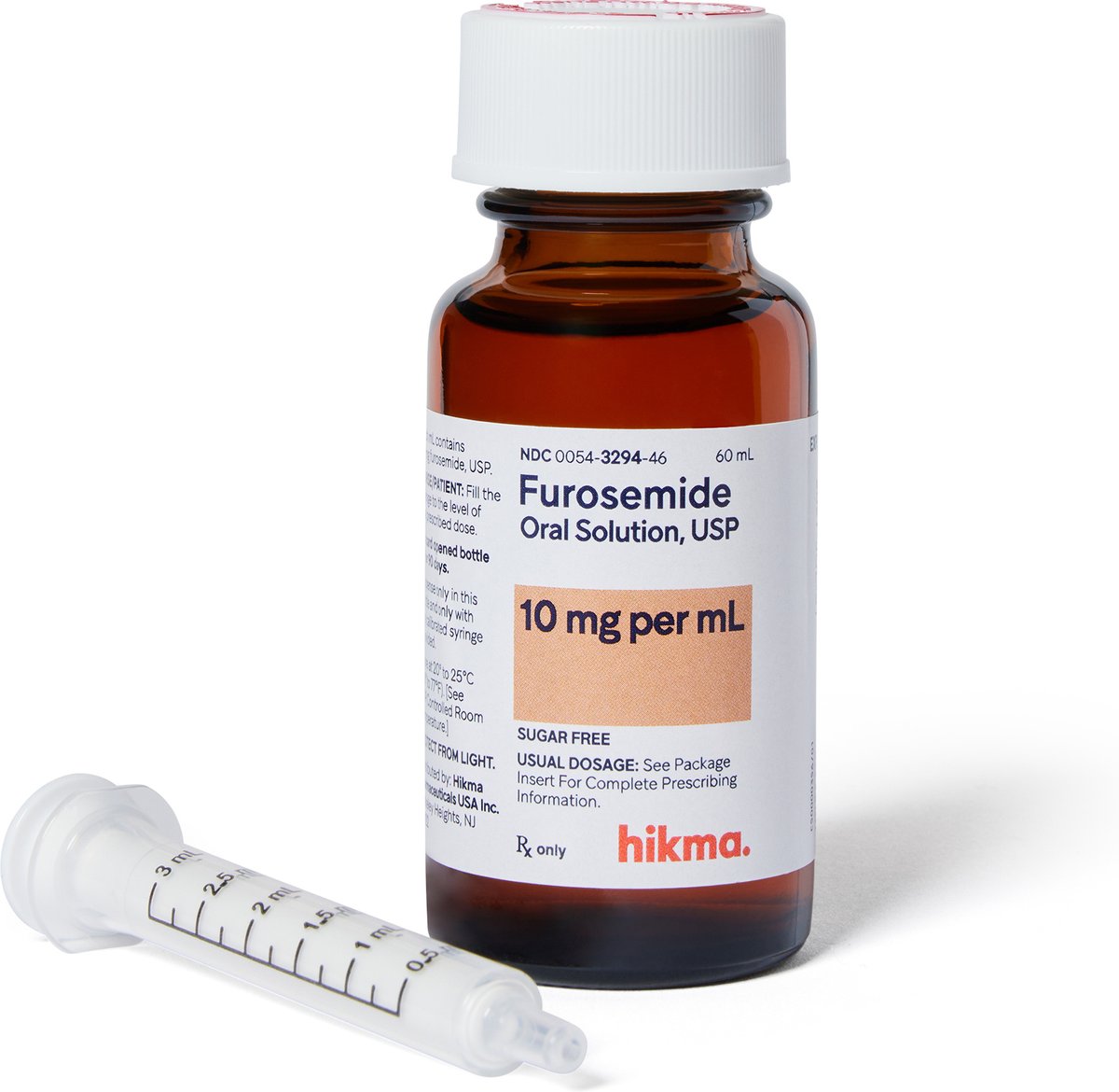 FUROSEMIDE (Generic) Oral Solution for Dogs, 10 mg/mL, 60-cc - Easy ...