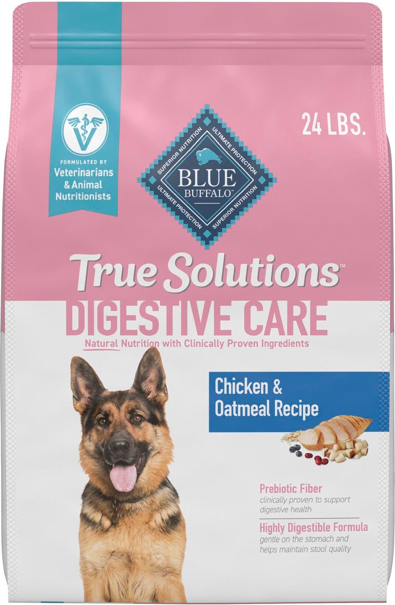 Blue Buffalo True Solutions Blissful Belly Digestive Care Formula Dry ...