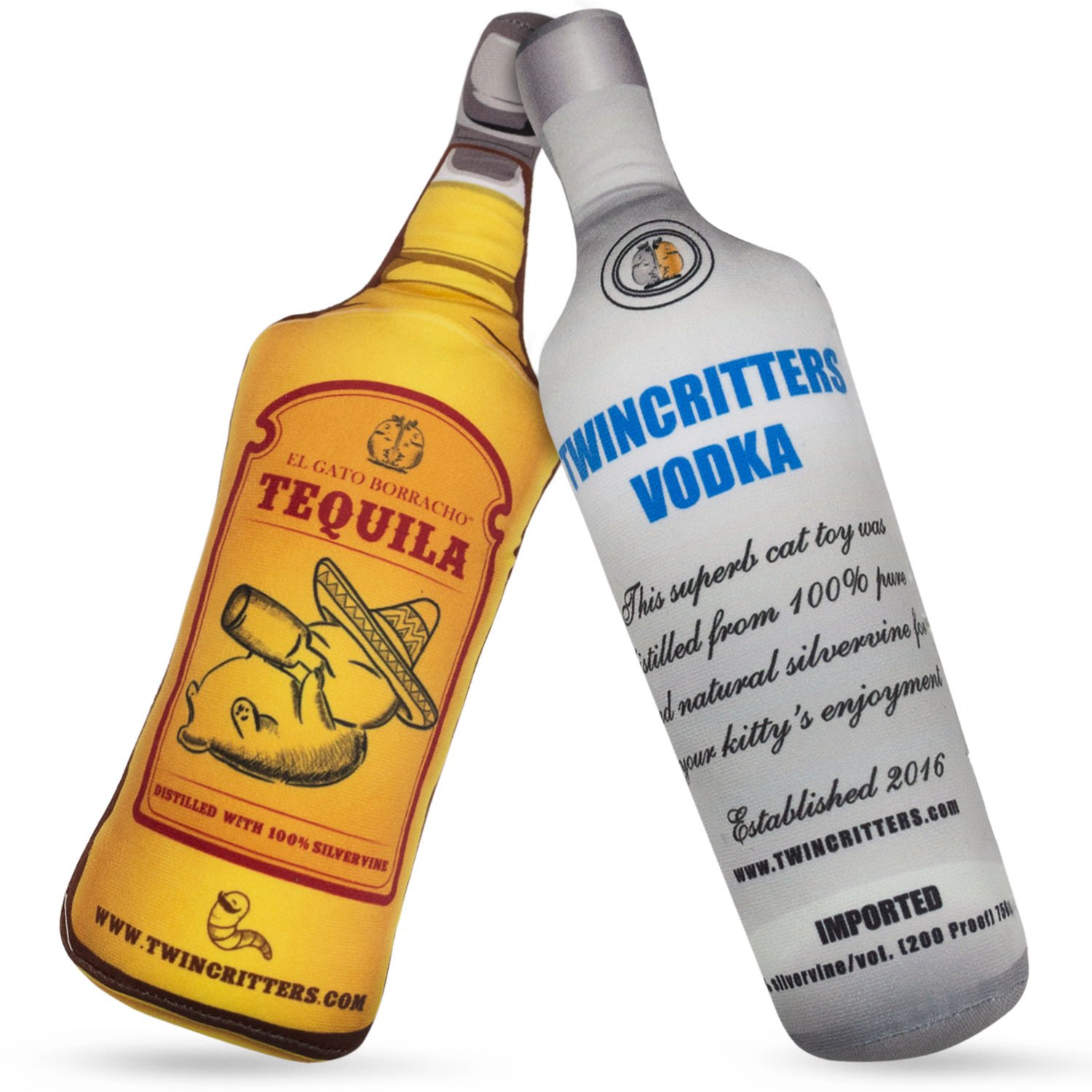 Product Reviews for TWINCRITTERS Silvervine Liquor Bottles ...