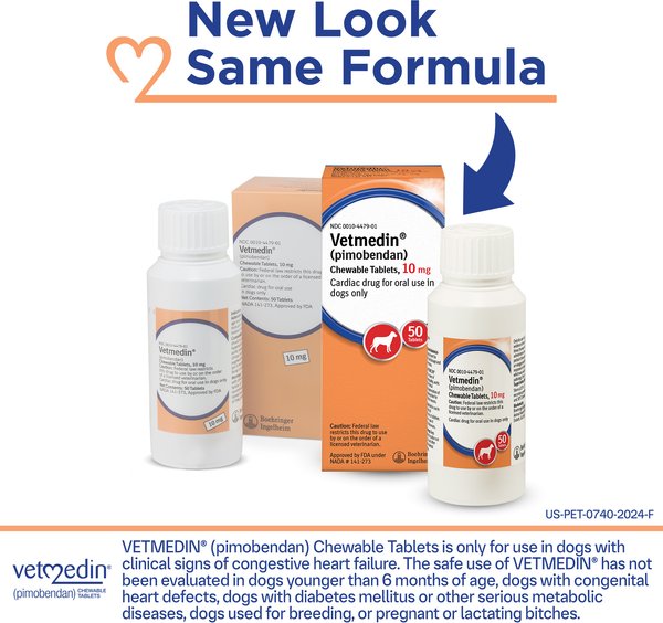 VETMEDIN (pimobendan) Chewable Tablets for Dogs, , 10-mg - Easy Refills ...