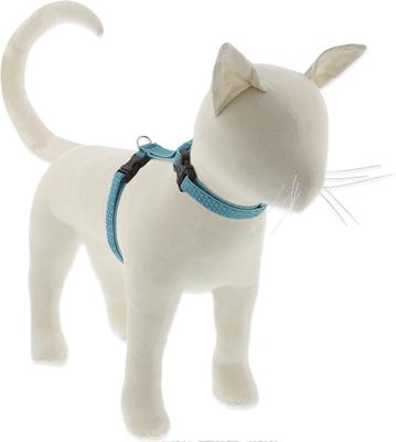 LUPINEPET Eco H-Style Cat Harness, Tropical Sea, Large: 12 to 20-in ...