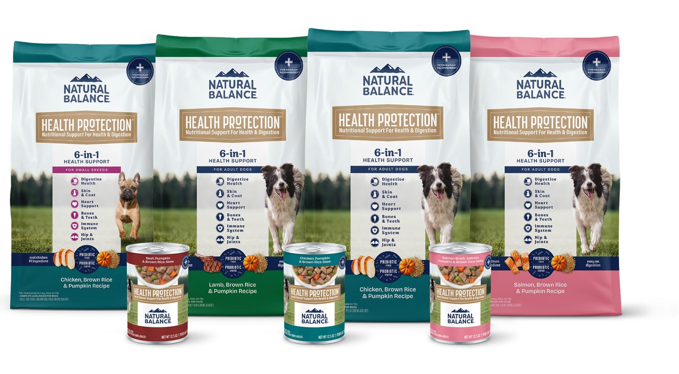 NATURAL BALANCE Health Protection Adult Real Salmon, Brown Rice ...
