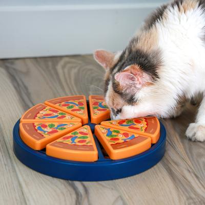 QUIRKY KITTY Pizza Puzzle Interactive Cat Toy - Chewy.com