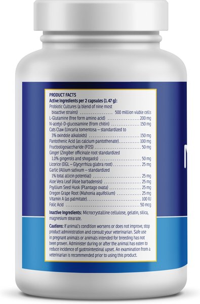 RX VITAMINS Nutrigest Capsules Digestive Supplement for Cats & Dogs, 90 ...