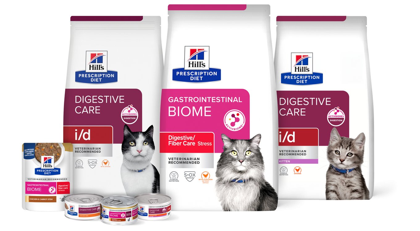 HILL'S PRESCRIPTION DIET Gastrointestinal Biome + Stress Chicken ...