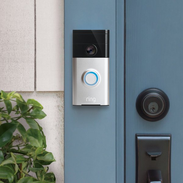 RING Doorbell with Pet Tag WiFi Pet Camera Bundle, Satin Nickel - Chewy.com