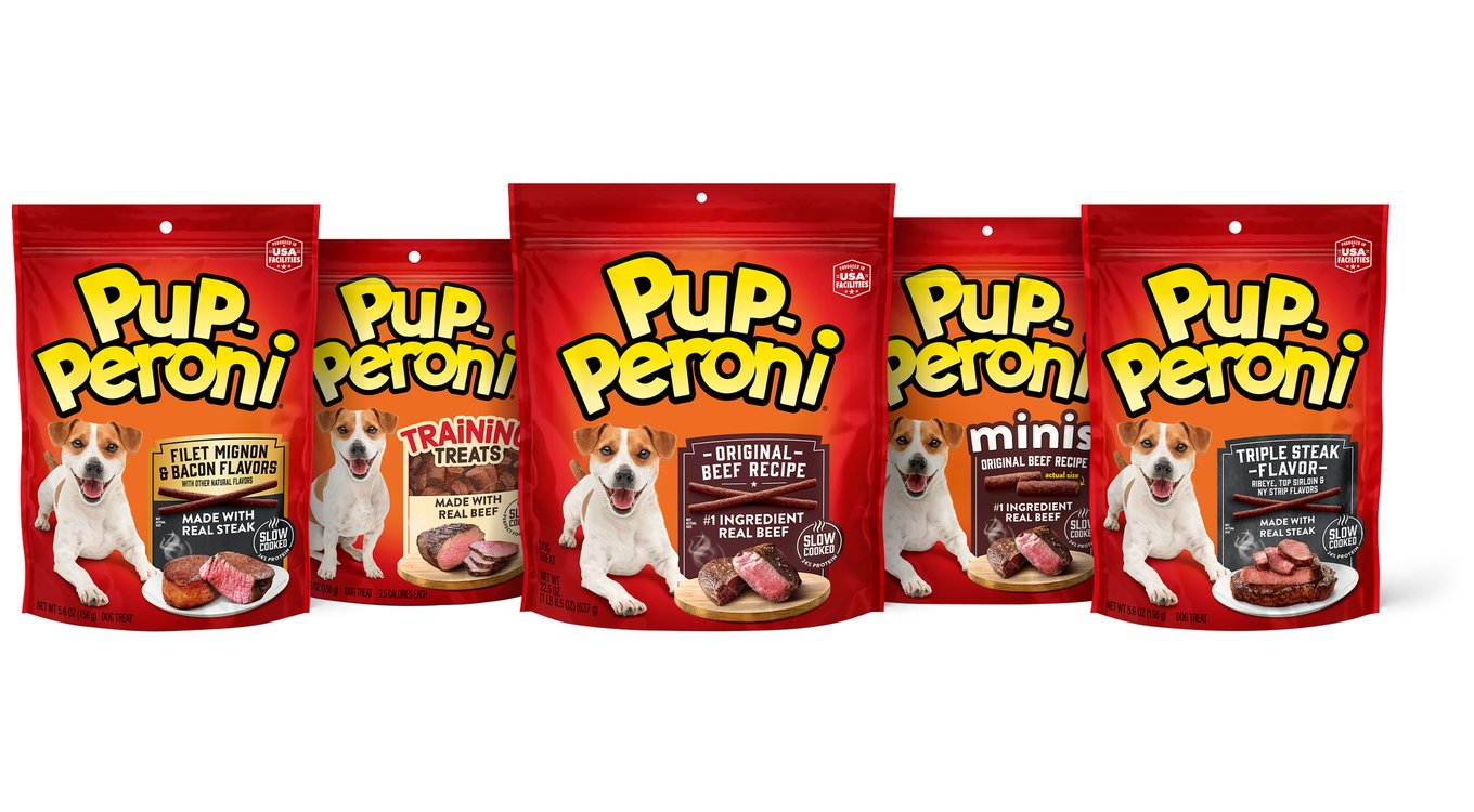 PUP-PERONI Original Beef Recipe Dog Treats, 22.5-oz bag - Chewy.com