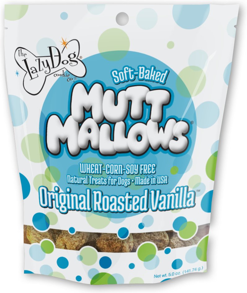 THE LAZY DOG COOKIE CO. Mutt Mallows Original Roasted Vanilla Soft ...