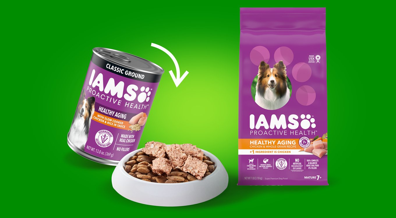 IAMS Proactive Health Large Breed Puppy with Real Chicken Dry Dog Food ...