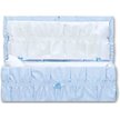 TITAN CASKET Standard Cloth Covered Wood Pet Casket, Sky Blue, 3-ft ...
