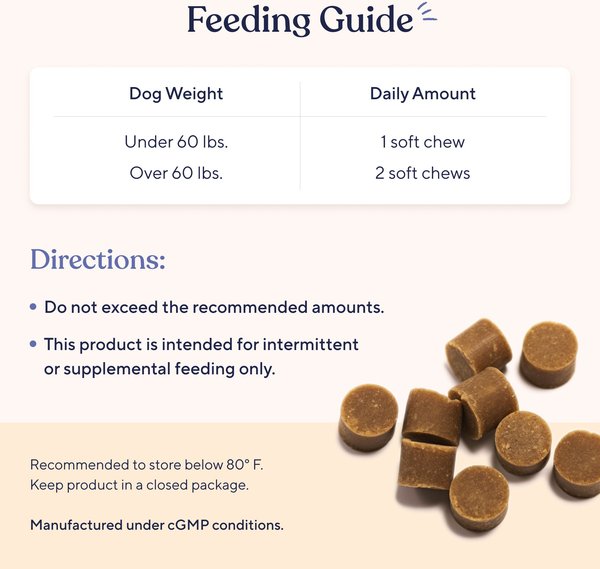PAWFY Multivitamin Peanut Butter Flavor Supplement for Dogs, 30 count ...