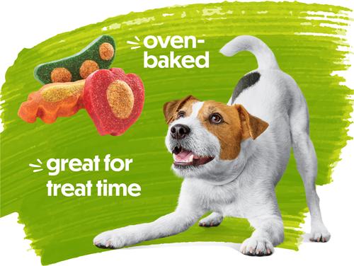 PURINA BENEFUL Baked Delights Snackers with Apples, Carrots, Peas ...