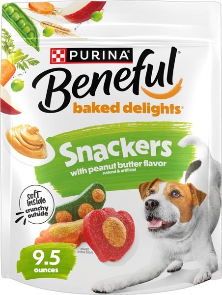 PURINA BENEFUL Baked Delights Snackers with Apples, Carrots, Peas ...