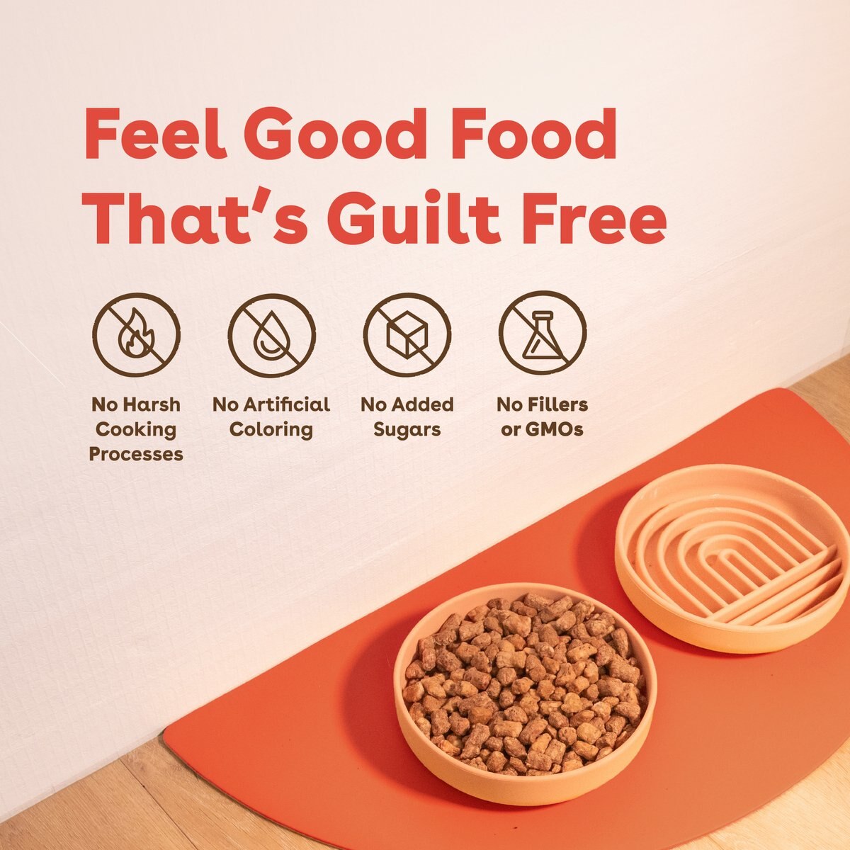 PUPFORD Good Dog Food Beef Recipe Freeze-Dried Dog Food, 16-oz bag ...