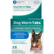 DURVET Worm Tabs for Large Breed Dogs, 45-lbs & over, 2 count - Chewy.com