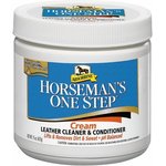ABSORBINE Horseman's One Step Cream Leather Cleaner & Conditioner, 15 ...