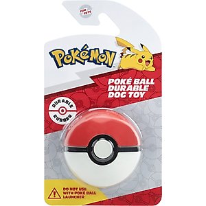 Out of Stock - POKEMON Poke Ball Dog Toy - Chewy.com