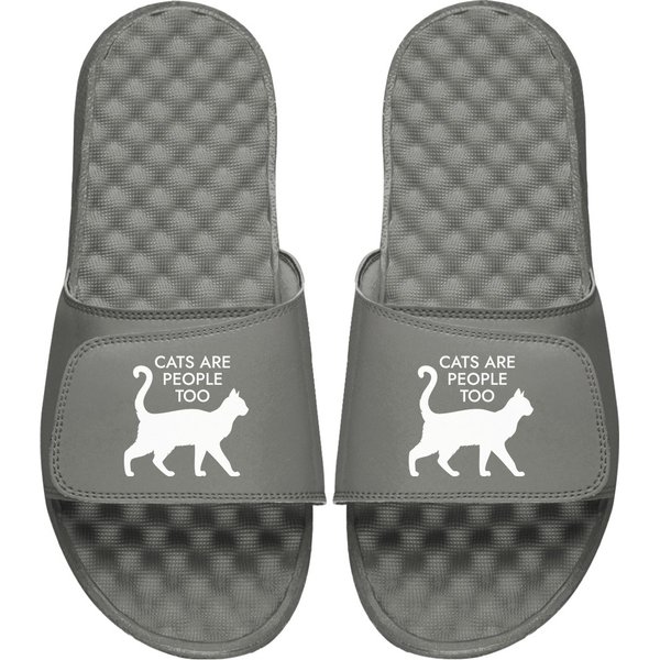 ISLIDE I Like Cats More Than People Slides, Great White, W8 / M7 ...